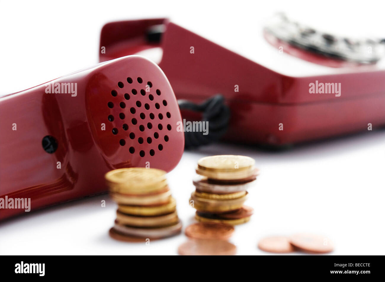 Pile of phones rotary hi-res stock photography and images - Alamy