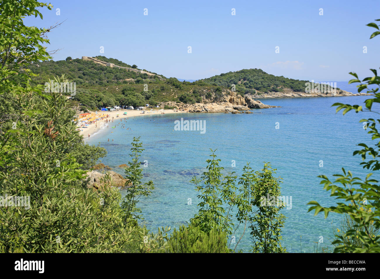 Olympiada chalcidice greece bay sea hi-res stock photography and images ...
