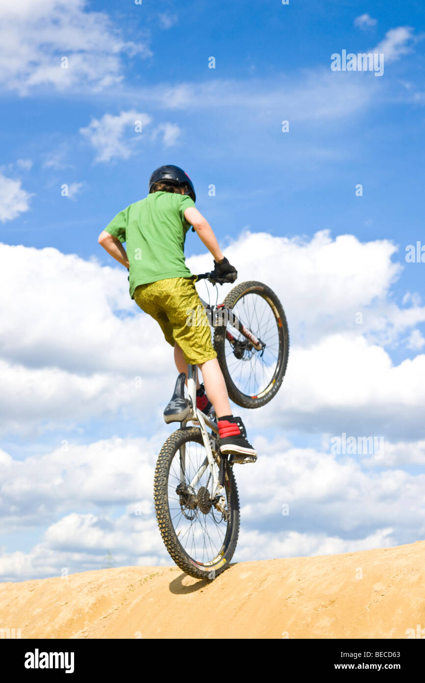 Bike track hi-res stock photography and images - Alamy