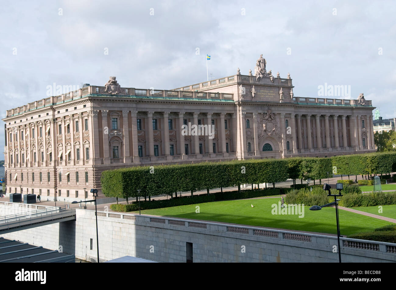 The swedish parliament building in stockholm hi-res stock photography and images - Alamy