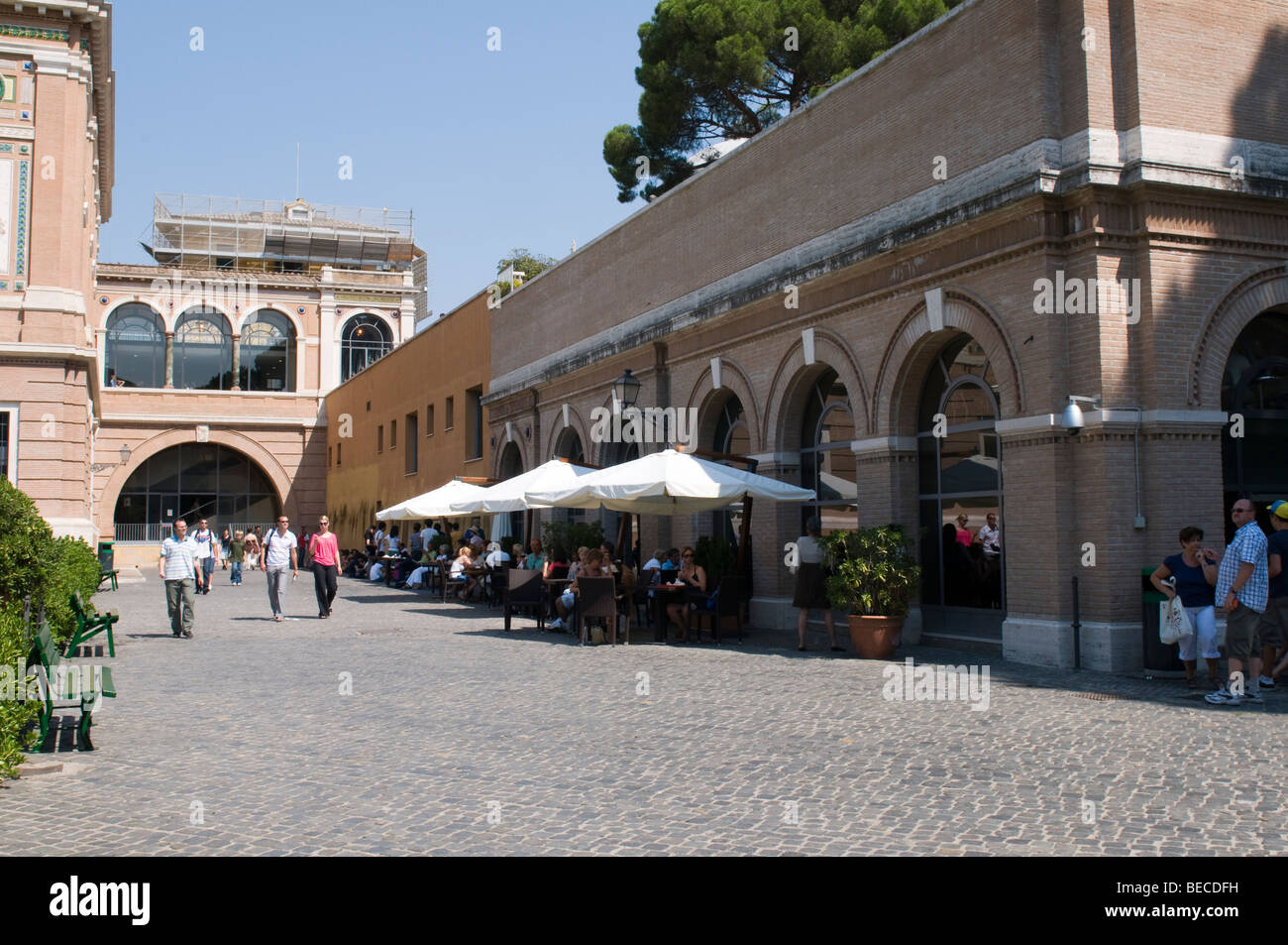 Vatican Museum's Cafeteria Stock Photo - Alamy