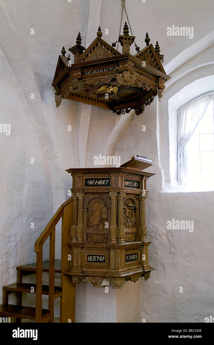 Church pulpit denmark hi-res stock photography and images - Alamy