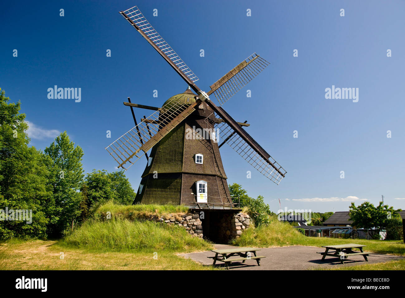 Windmills denmark hi-res stock photography and images - Alamy