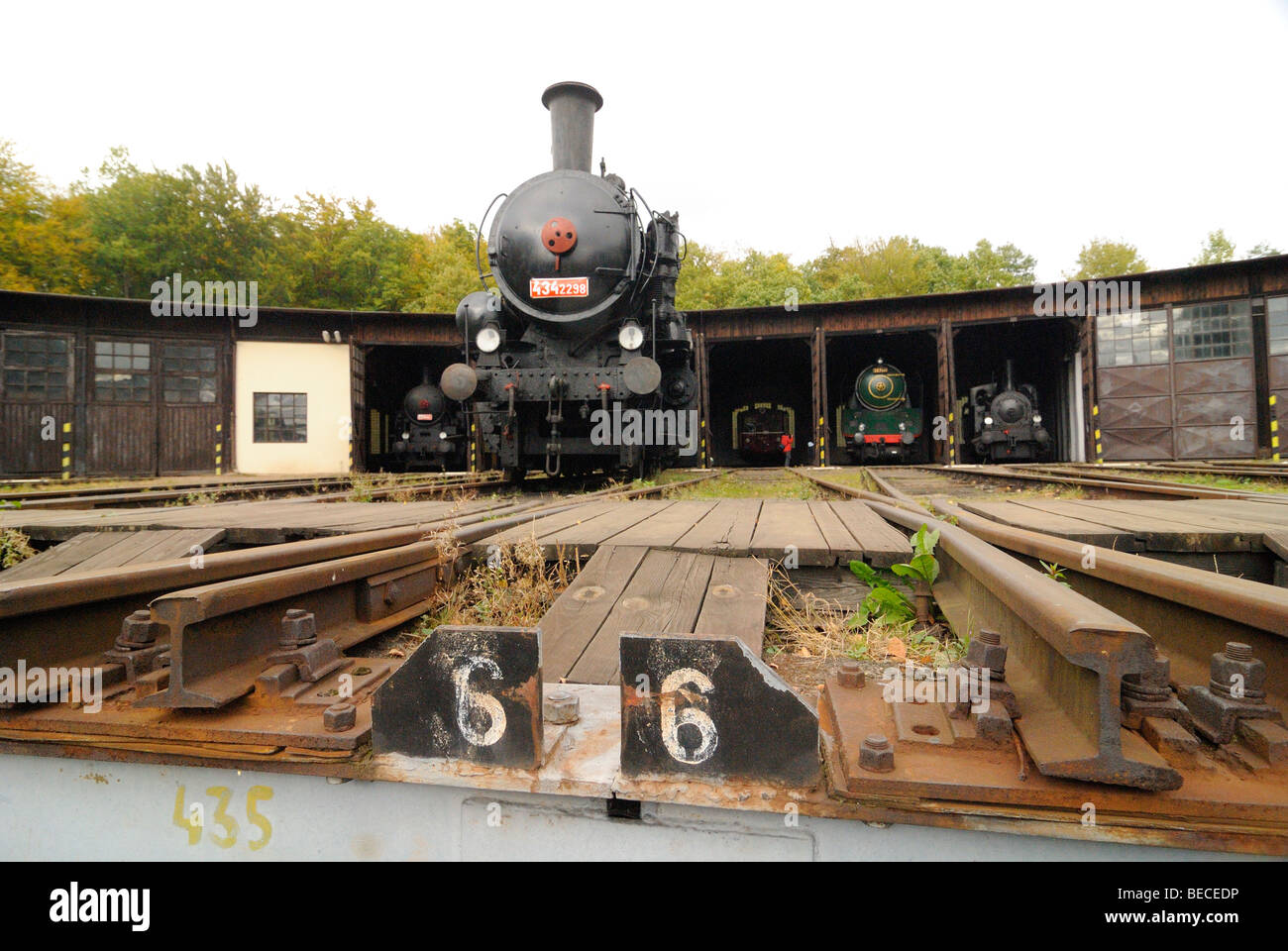 Steam Locomotive coal tank engine railway Stock Photo - Alamy