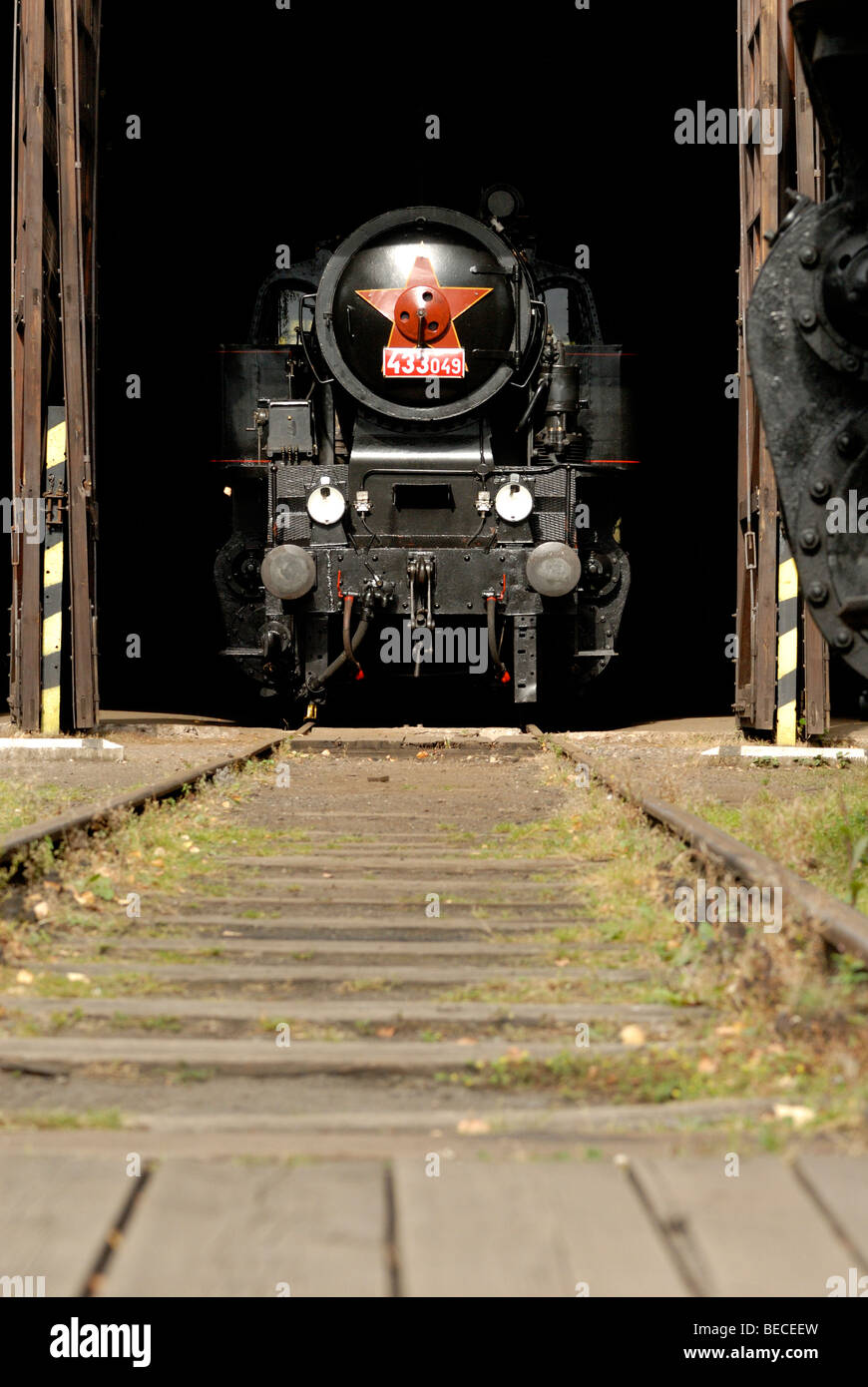 Steam Locomotive coal tank engine railway Stock Photo - Alamy