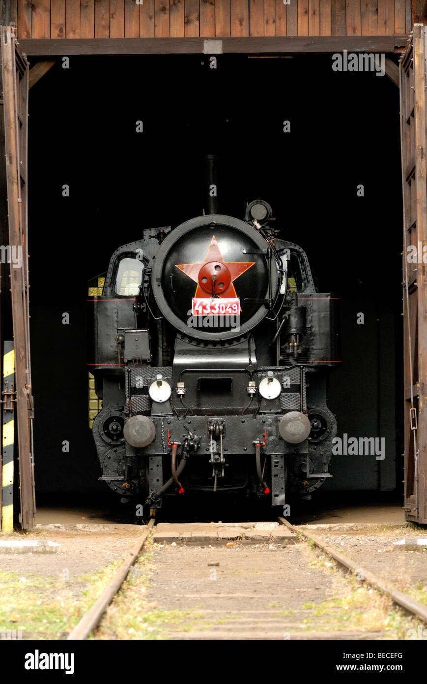 Steam Locomotive coal tank engine railway Stock Photo - Alamy