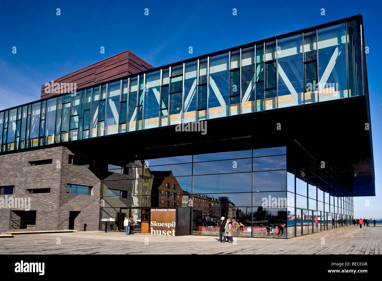 The Royal Playhouse Theatre, Copenhagen, Denmark Stock Photo - Alamy