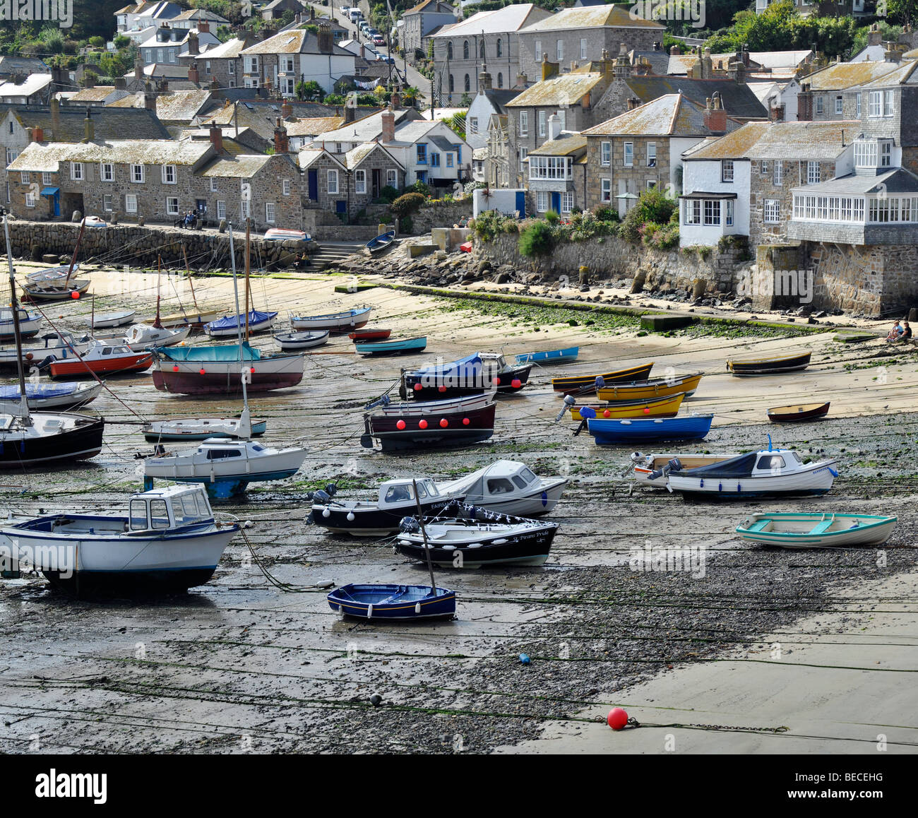 Mousehole Harbour, Cornwall Stock Photo - Alamy