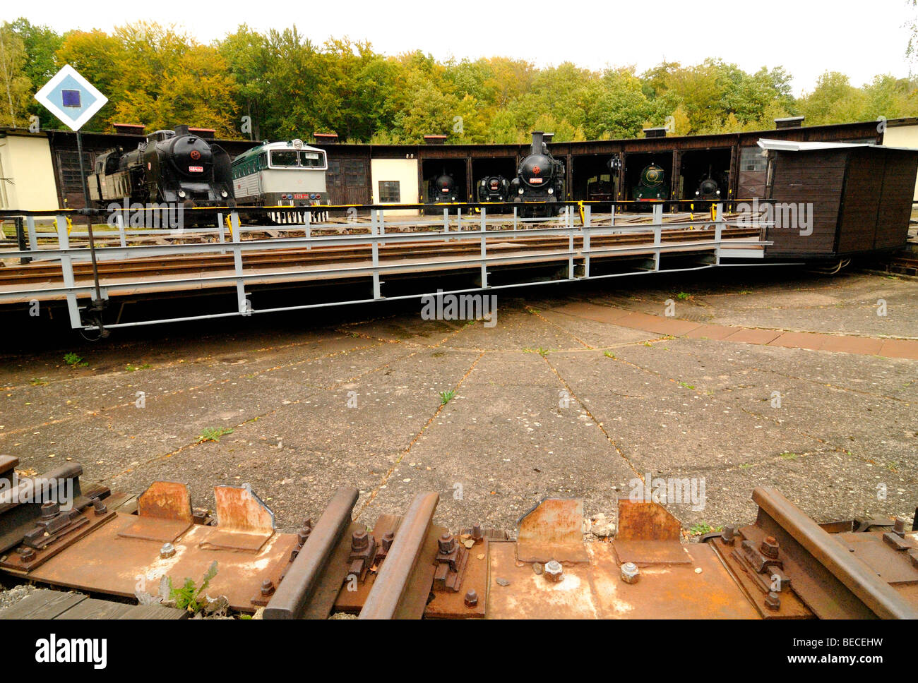 Steam Locomotive coal tank engine railway Stock Photo - Alamy