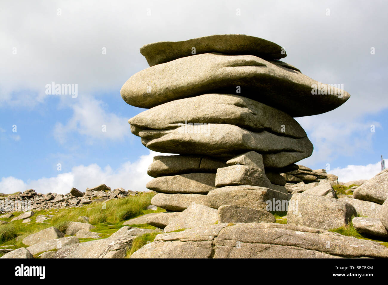 The Cheesewring, Bodmin Moor, Cornwall England UK Stock Photo - Alamy