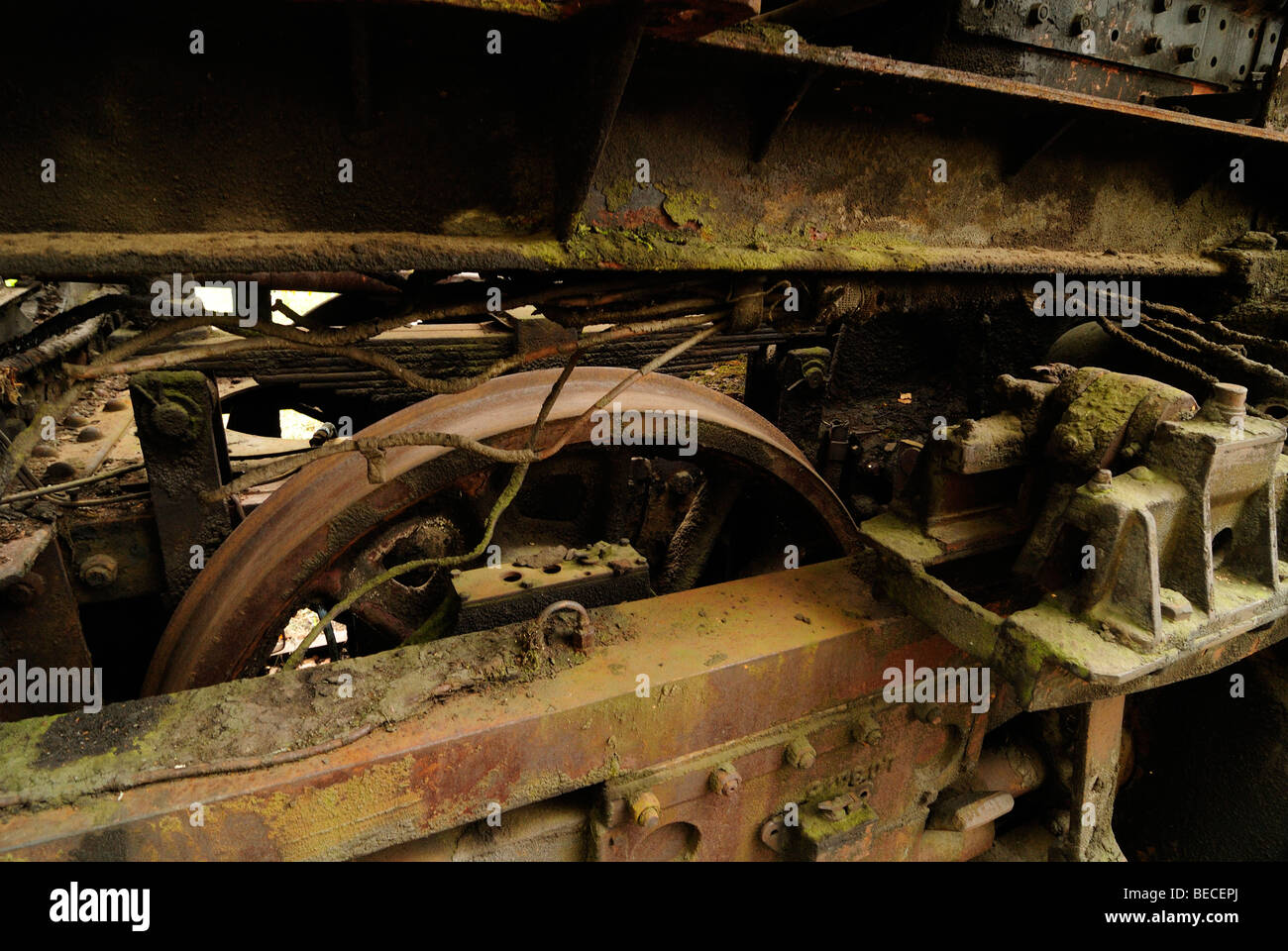 Steam Locomotive coal tank engine railway Stock Photo - Alamy