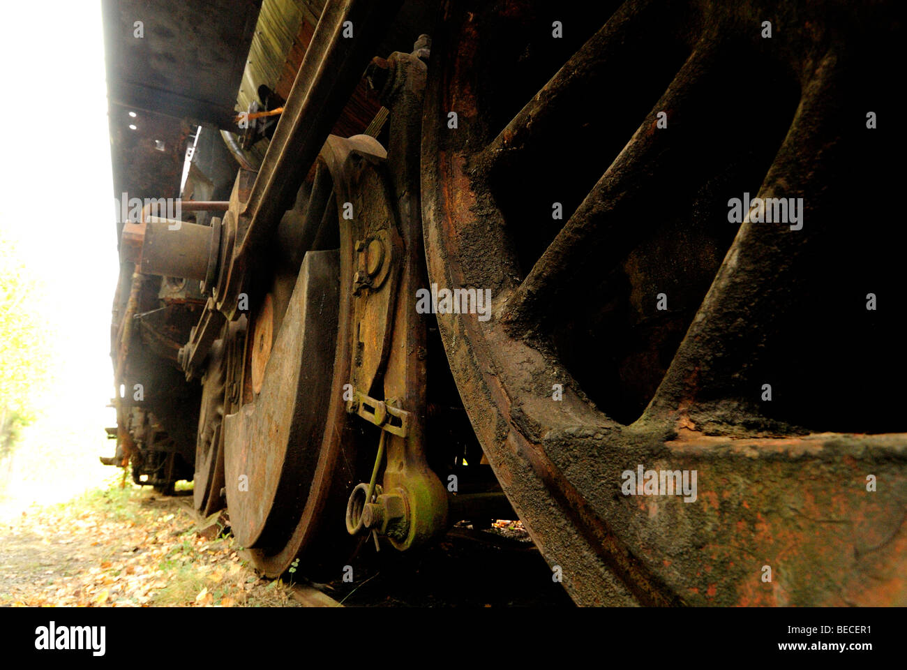 Steam Locomotive coal tank engine railway Stock Photo - Alamy