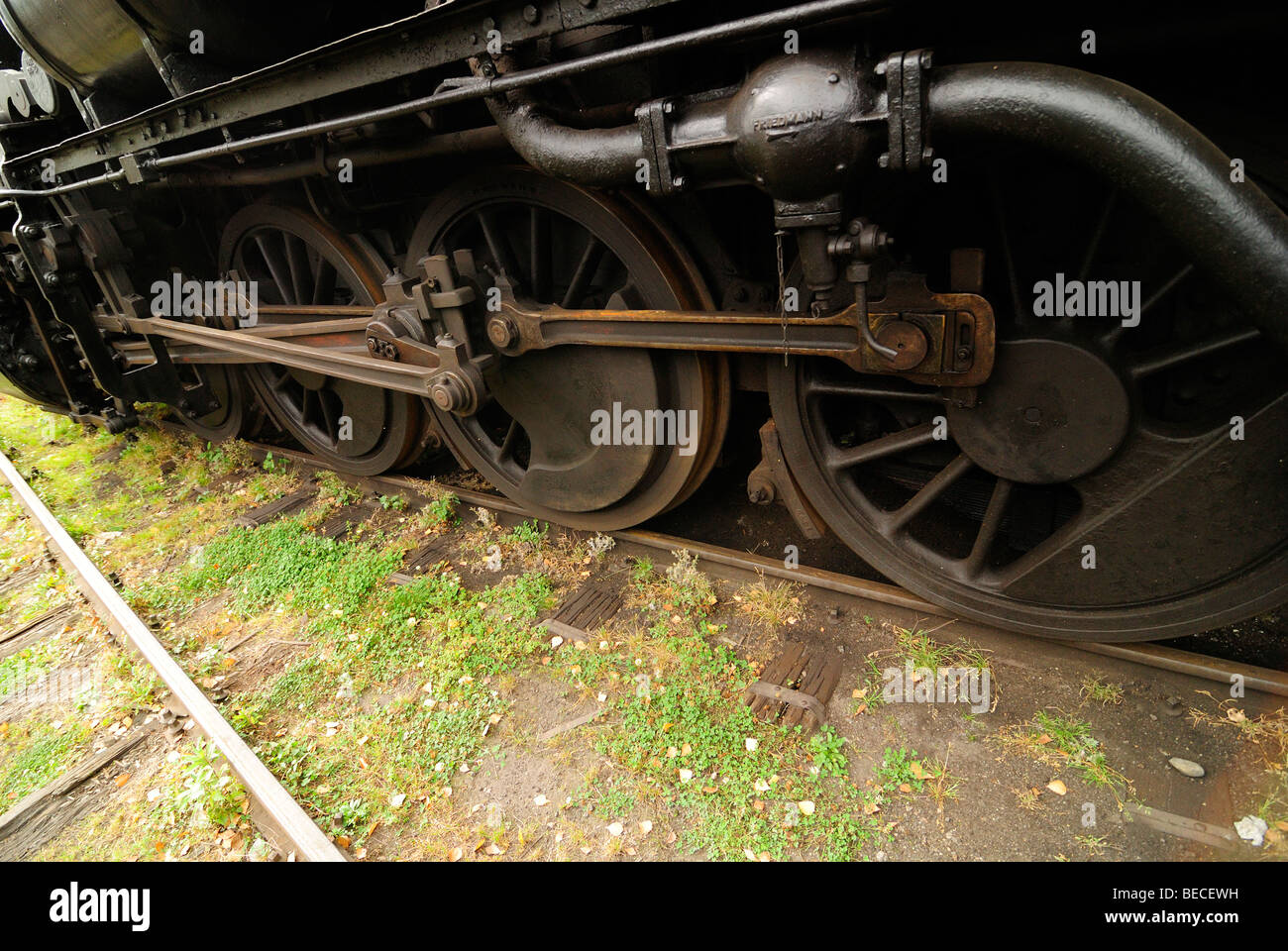 Steam Locomotive coal tank engine railway Stock Photo - Alamy