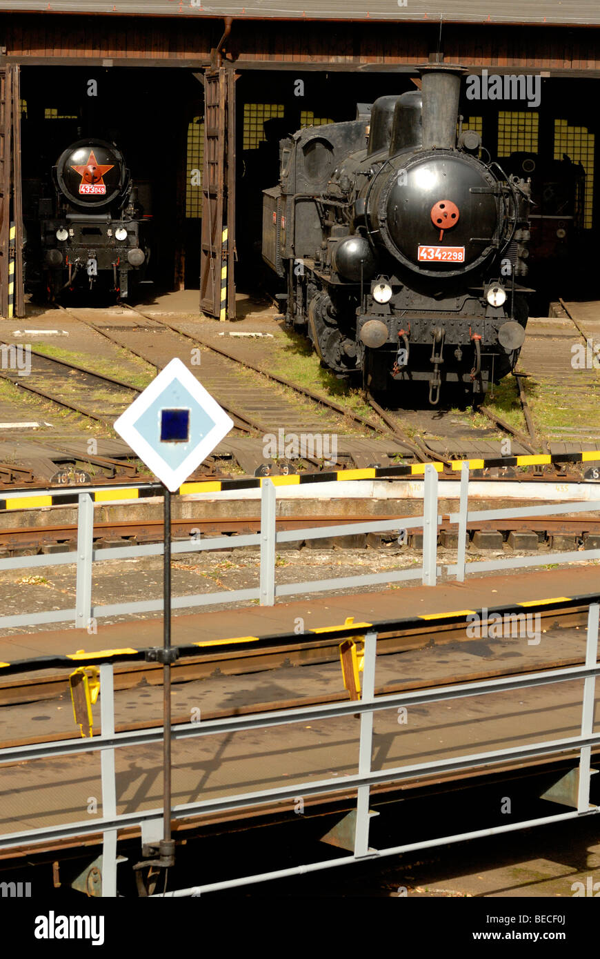 Steam Locomotive coal tank engine railway Stock Photo - Alamy