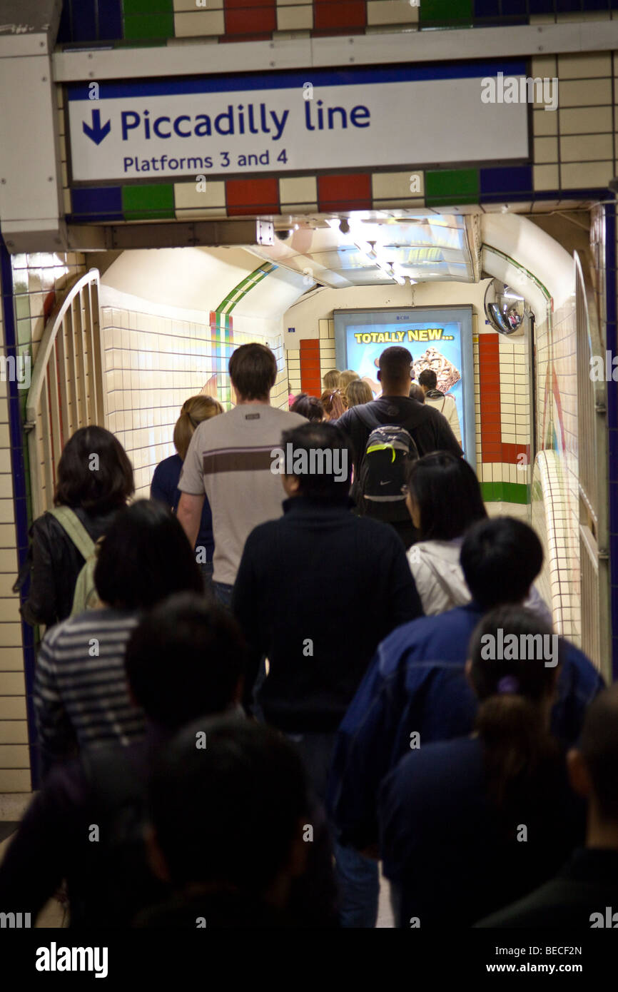 Piccadilly line sign london hi-res stock photography and images - Alamy