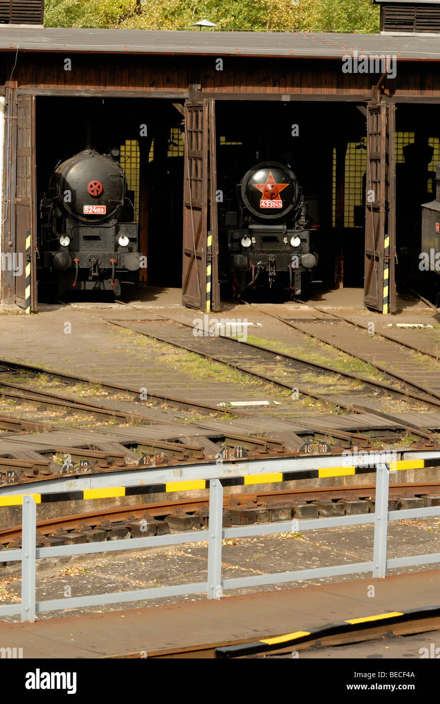 Steam Locomotive coal tank engine railway Stock Photo - Alamy