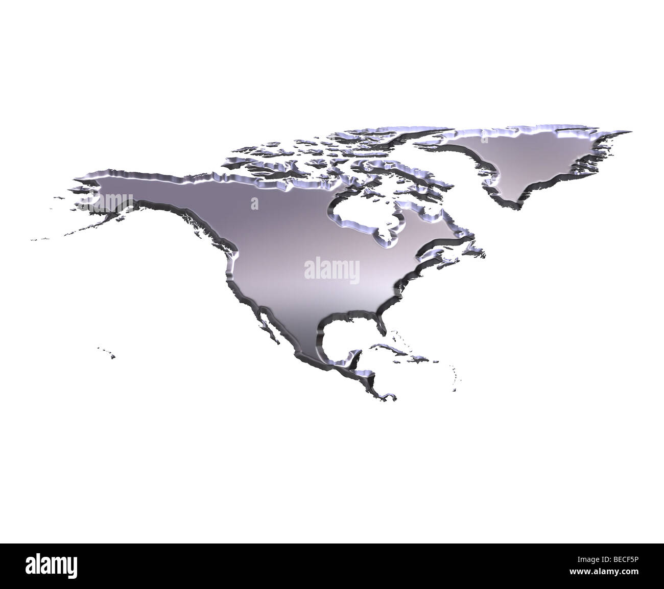 Geography north america Cut Out Stock Images & Pictures - Alamy