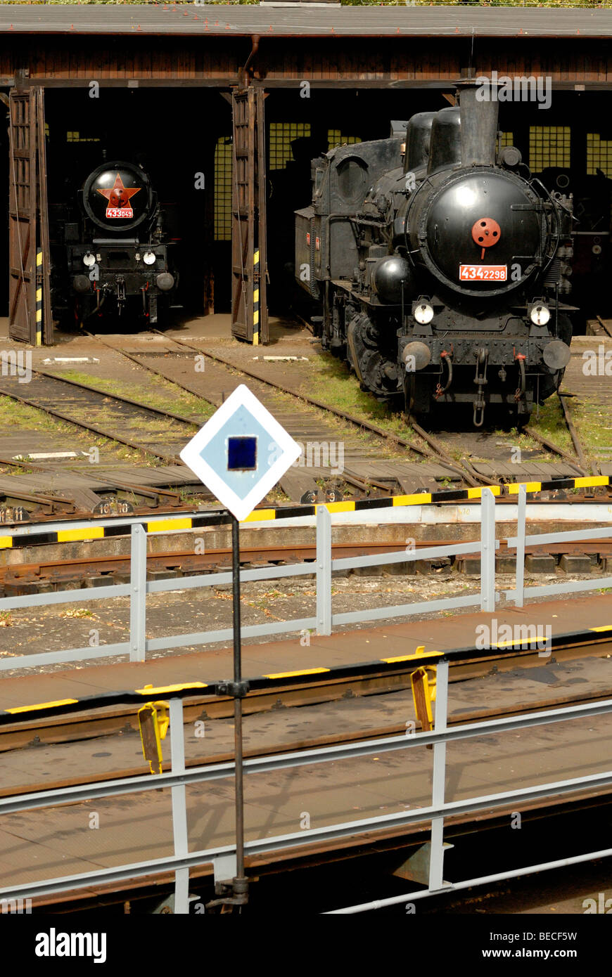 Steam Locomotive coal tank engine railway Stock Photo - Alamy