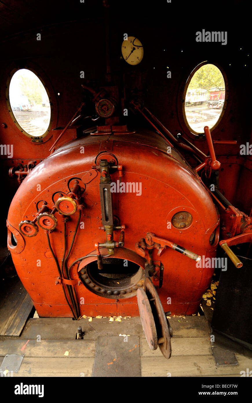 Steam Locomotive coal tank engine railway Stock Photo - Alamy