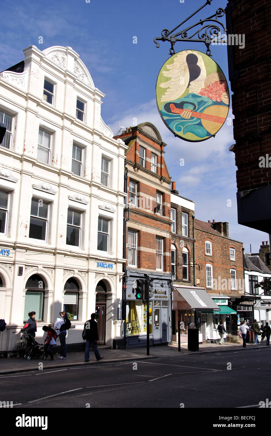 Highgate High Street, Highgate, London Borough of Haringey, London ...