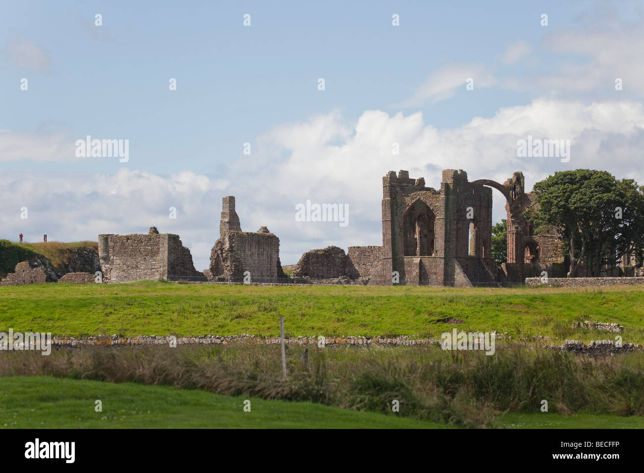 Priory monastery Church , Lindisfarne Holy Island UK Northumberland ...