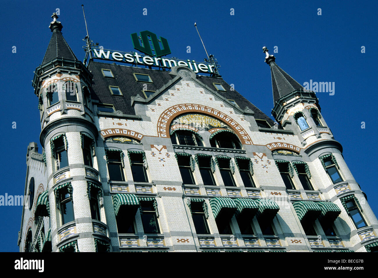 Witte Huis, white house, the art nouveau house was 1900 the first ...