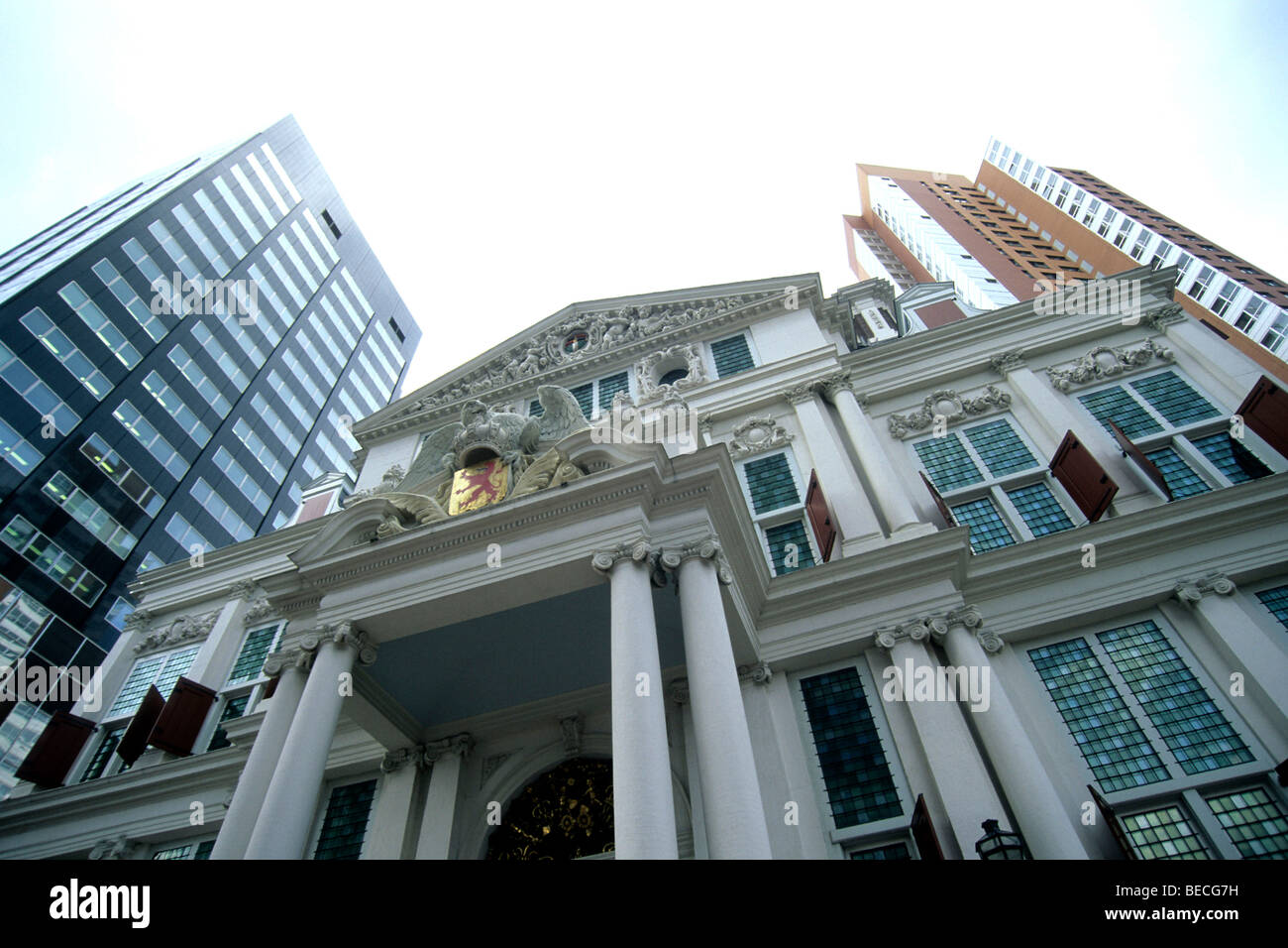 Historic Rotterdam museum in the Schielandhuis city palace from the ...