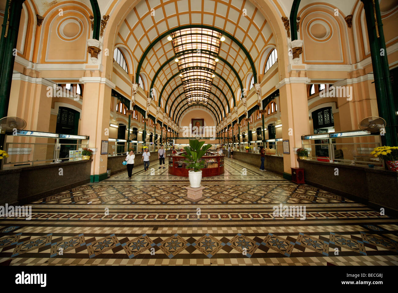 Post office in Ho Chi Minh City, Saigon, Vietnam, Asia Stock Photo - Alamy