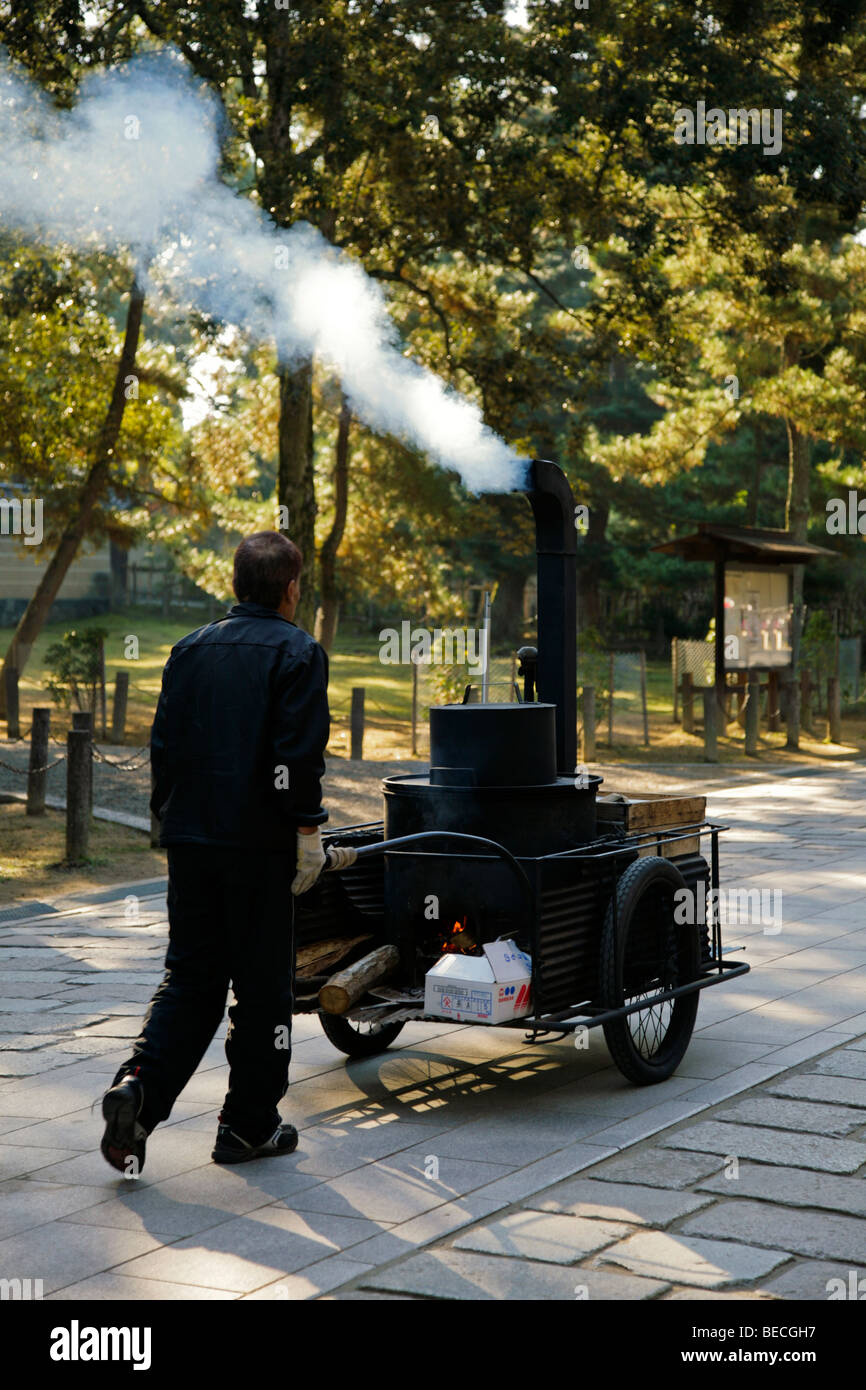 Japanese sweet potato cart hi-res stock photography and images - Alamy