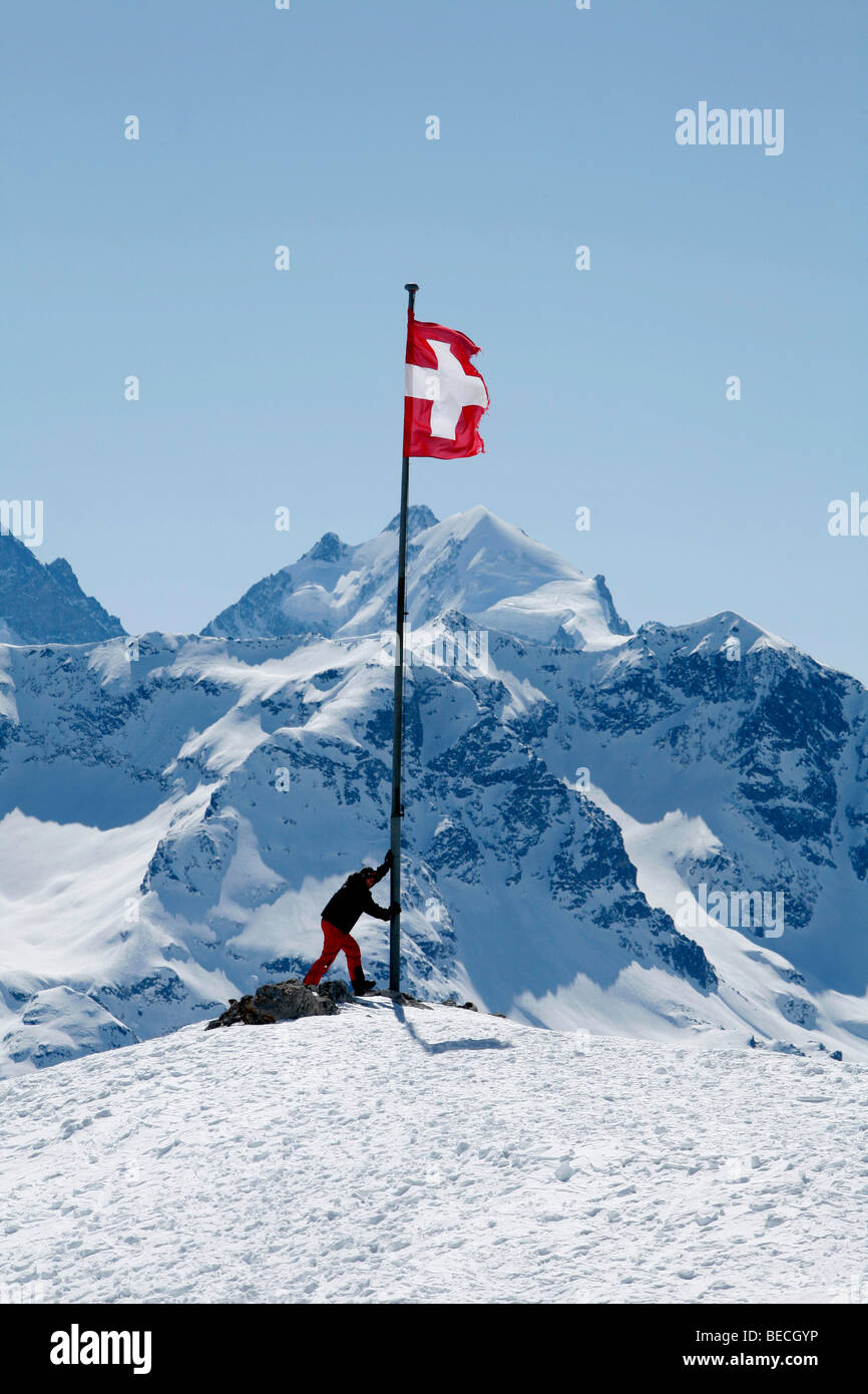 Graubunden flag hi-res stock photography and images - Alamy
