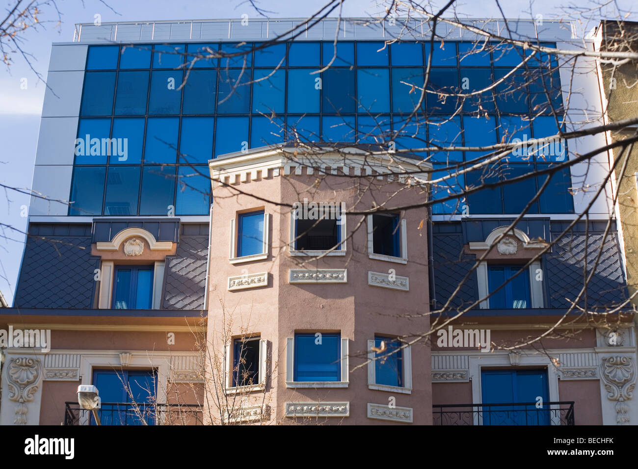 Sofia, the capital of Bulgaria, vintage architecture, architectural ...