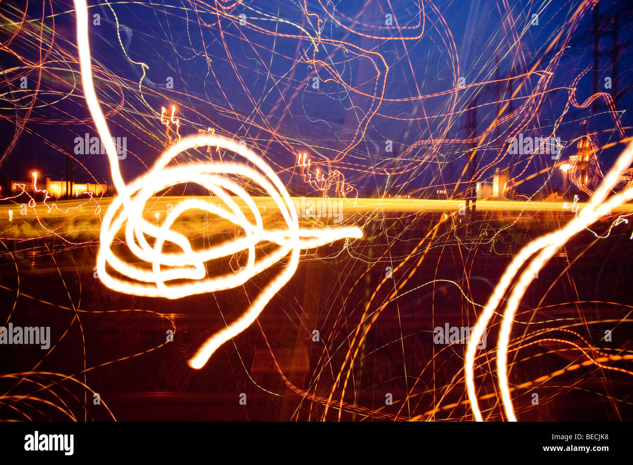 Tail light trail hi-res stock photography and images - Alamy