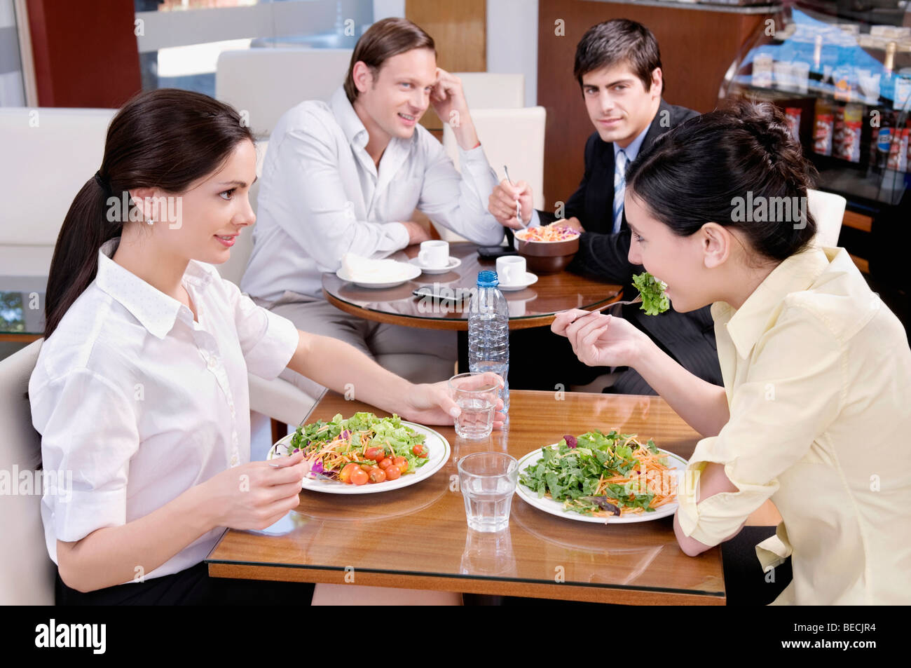People dining in a restaurant Stock Photo - Alamy