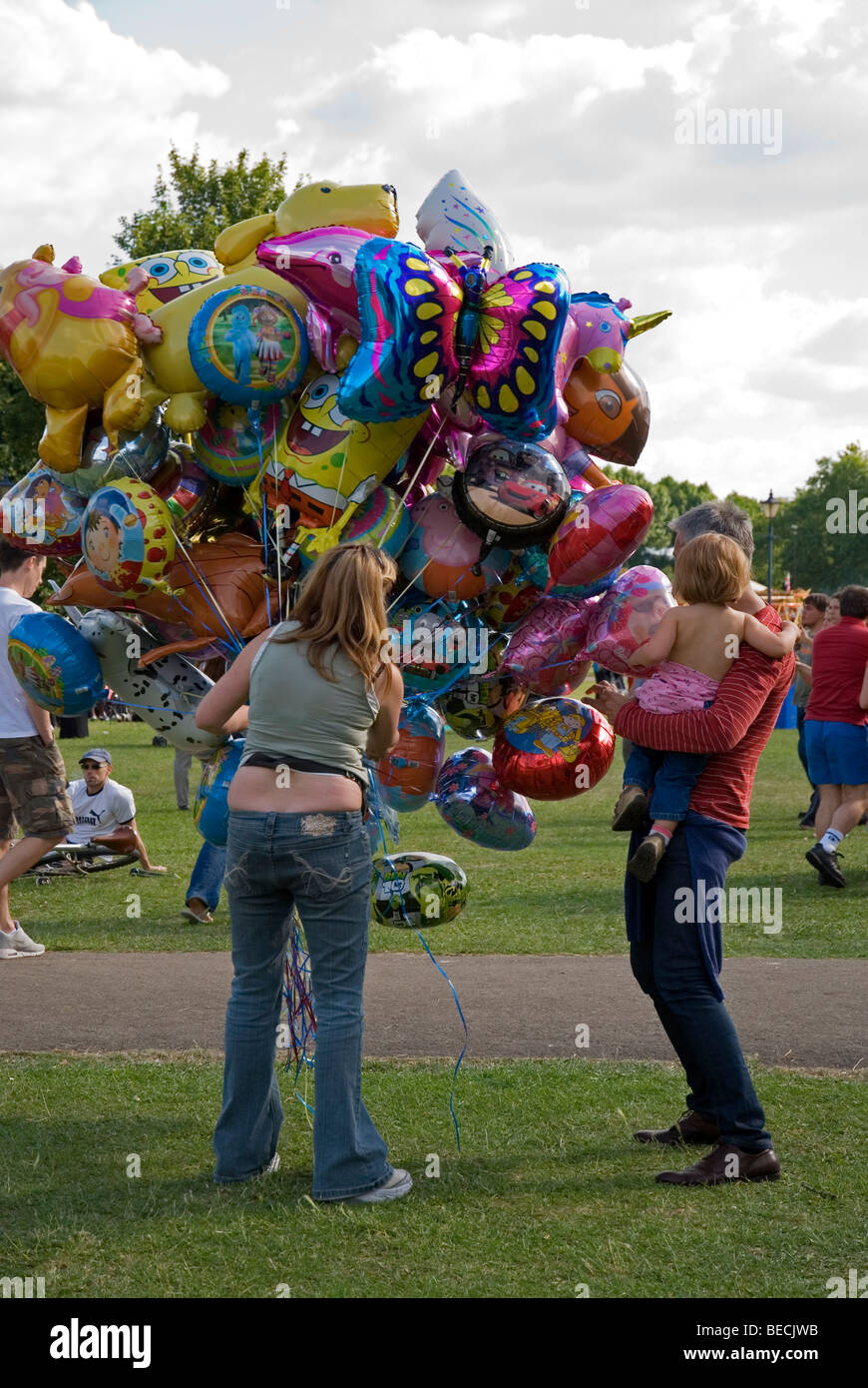 Paradise Gardens Festival at Victoria Park in Hackney, East London ...