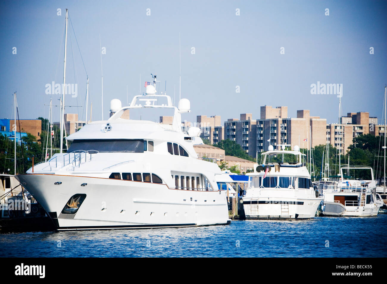 Cruise ship docked at a dock Stock Photo - Alamy