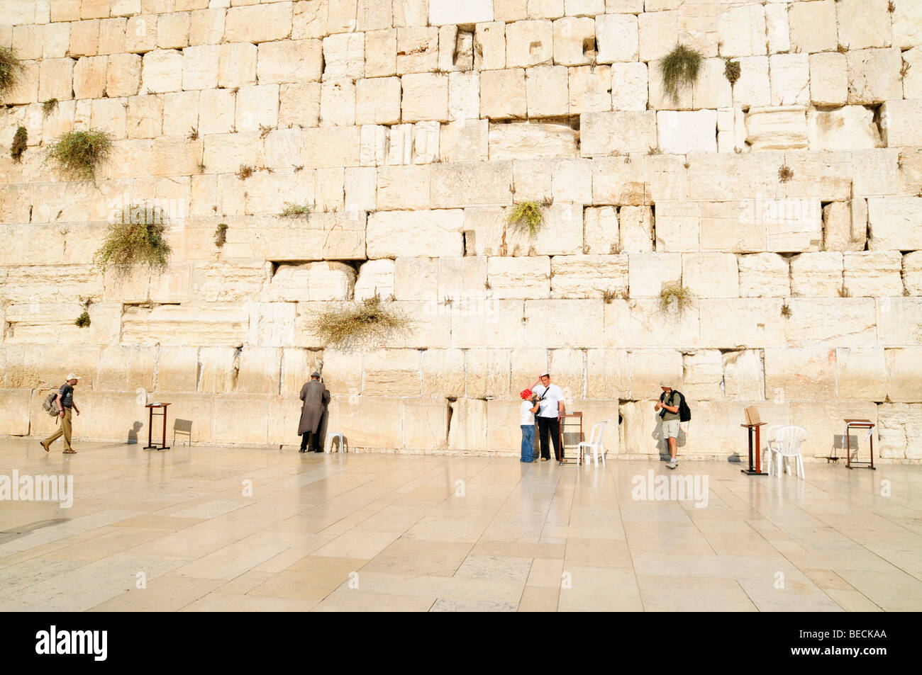 Israel, Jerusalem, Old City, Wailing Wall Stock Photo - Alamy
