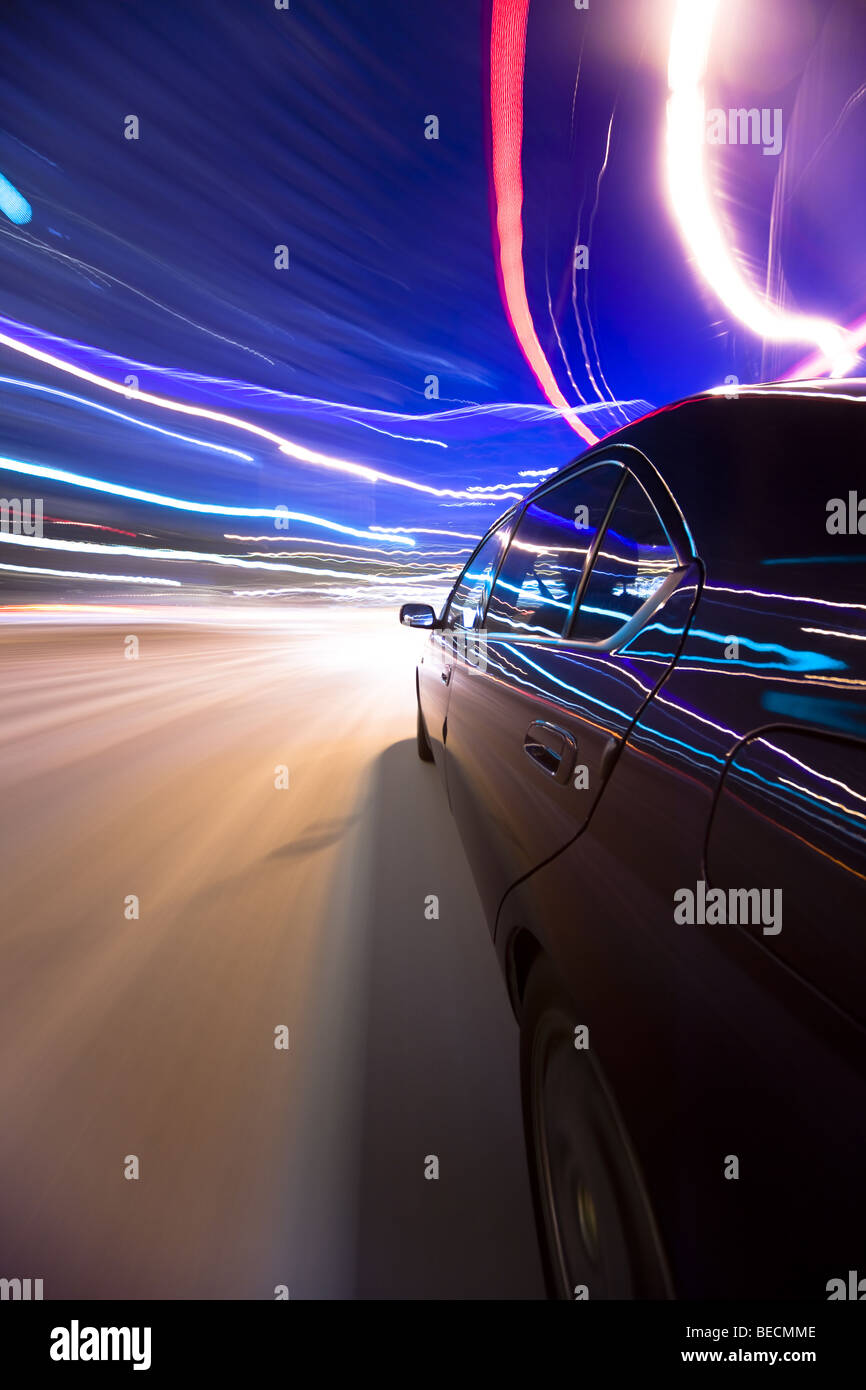 Driving scene race action hi-res stock photography and images - Alamy