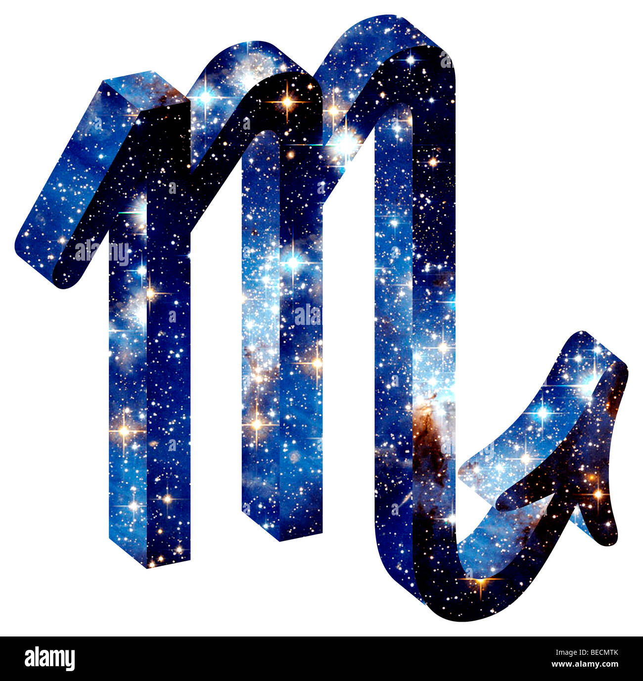 Scorpio Astrological Astrology Horoscope Birth Sign Stock Photo - Alamy