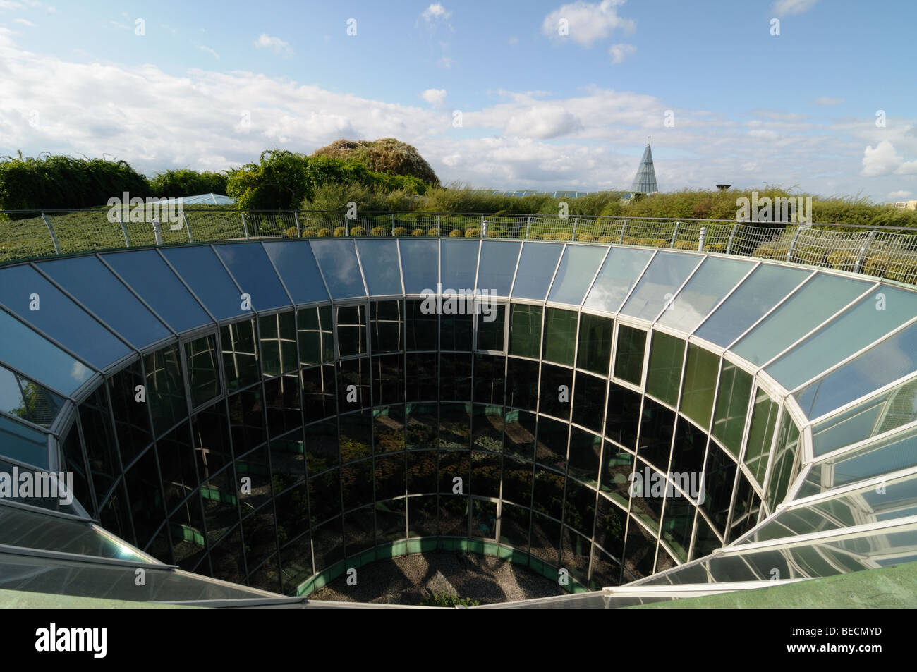 The building of the Library of the Warsaw University (BUW Stock Photo ...