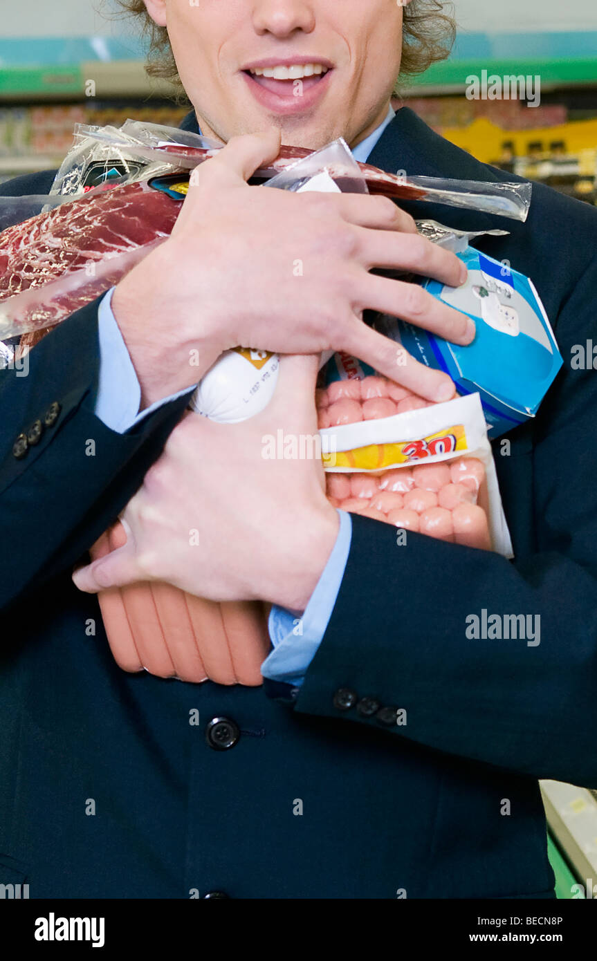 Meat packets hi-res stock photography and images - Alamy
