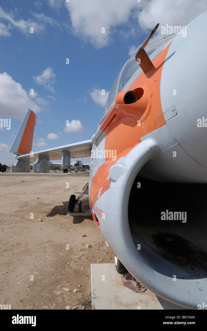 A TA-A7C Corsair II aircraft on display at the National Museum of ...