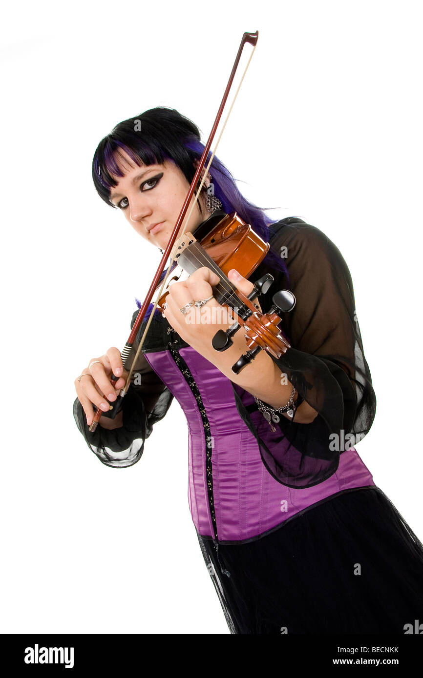 Goth girl hi-res stock photography and images - Alamy