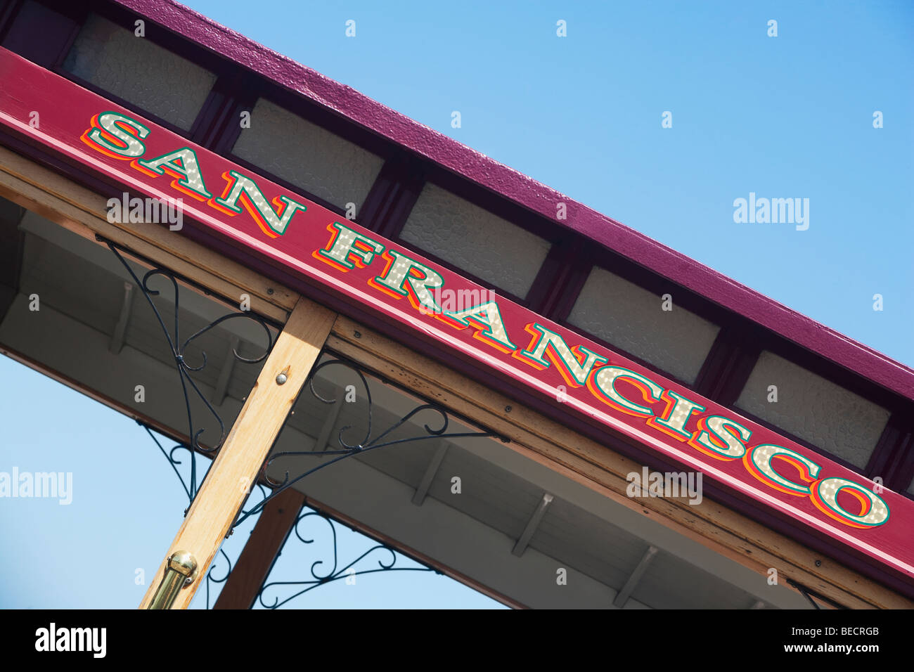 Low angle view of an information signboard hi-res stock photography and ...