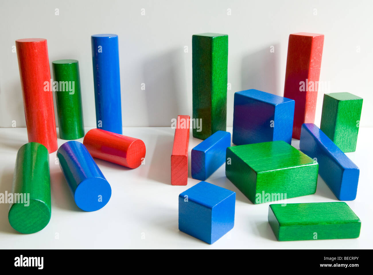 Maths blocks bricks cubes hi-res stock photography and images - Alamy