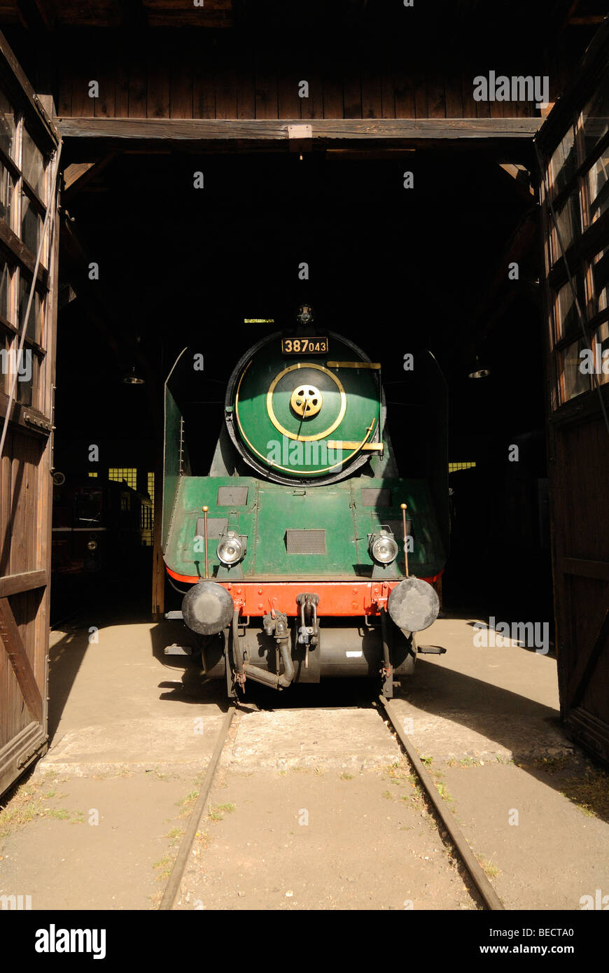 Steam Locomotive coal tank engine railway Stock Photo - Alamy