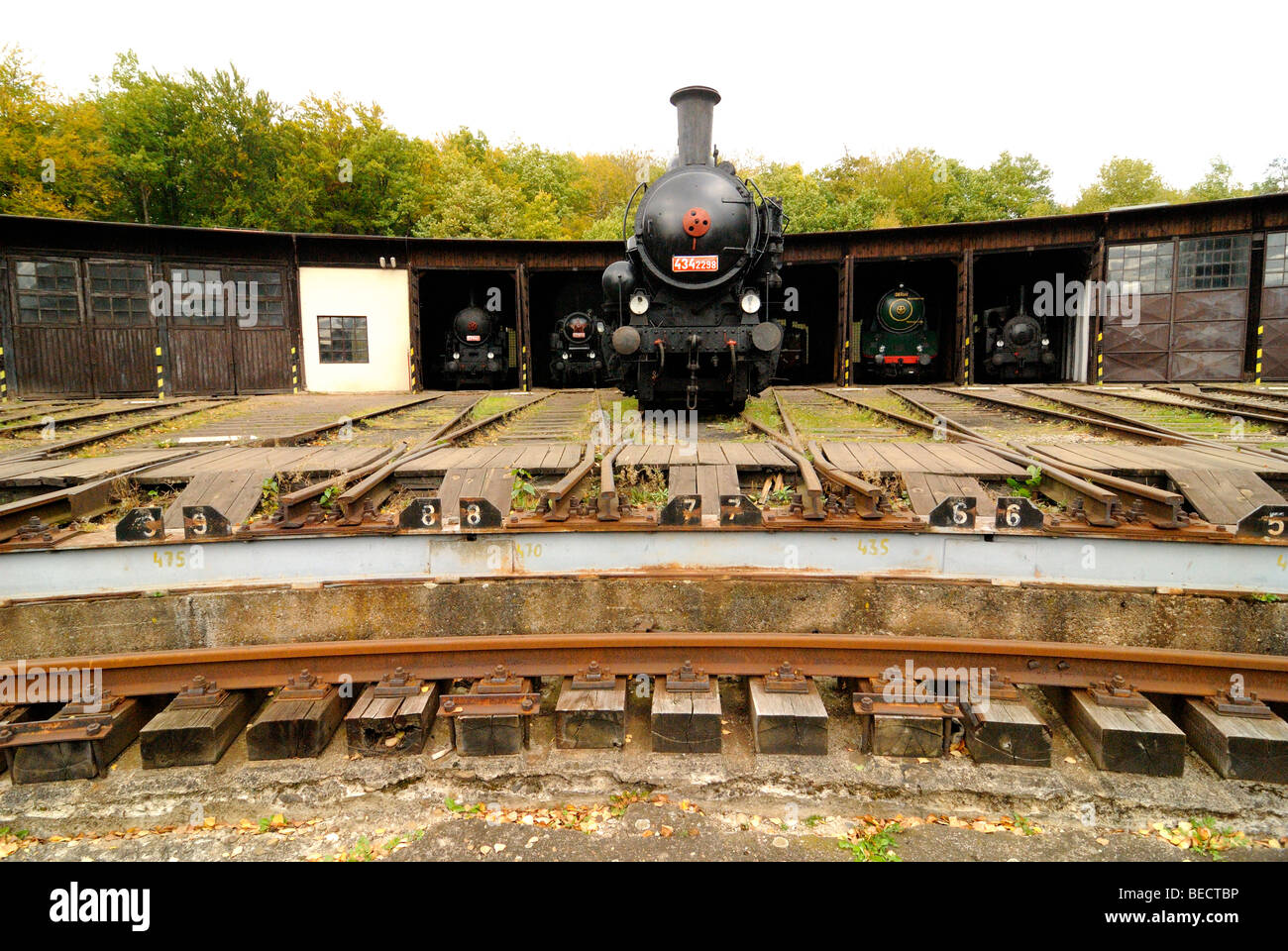 Steam Locomotive coal tank engine railway Stock Photo - Alamy