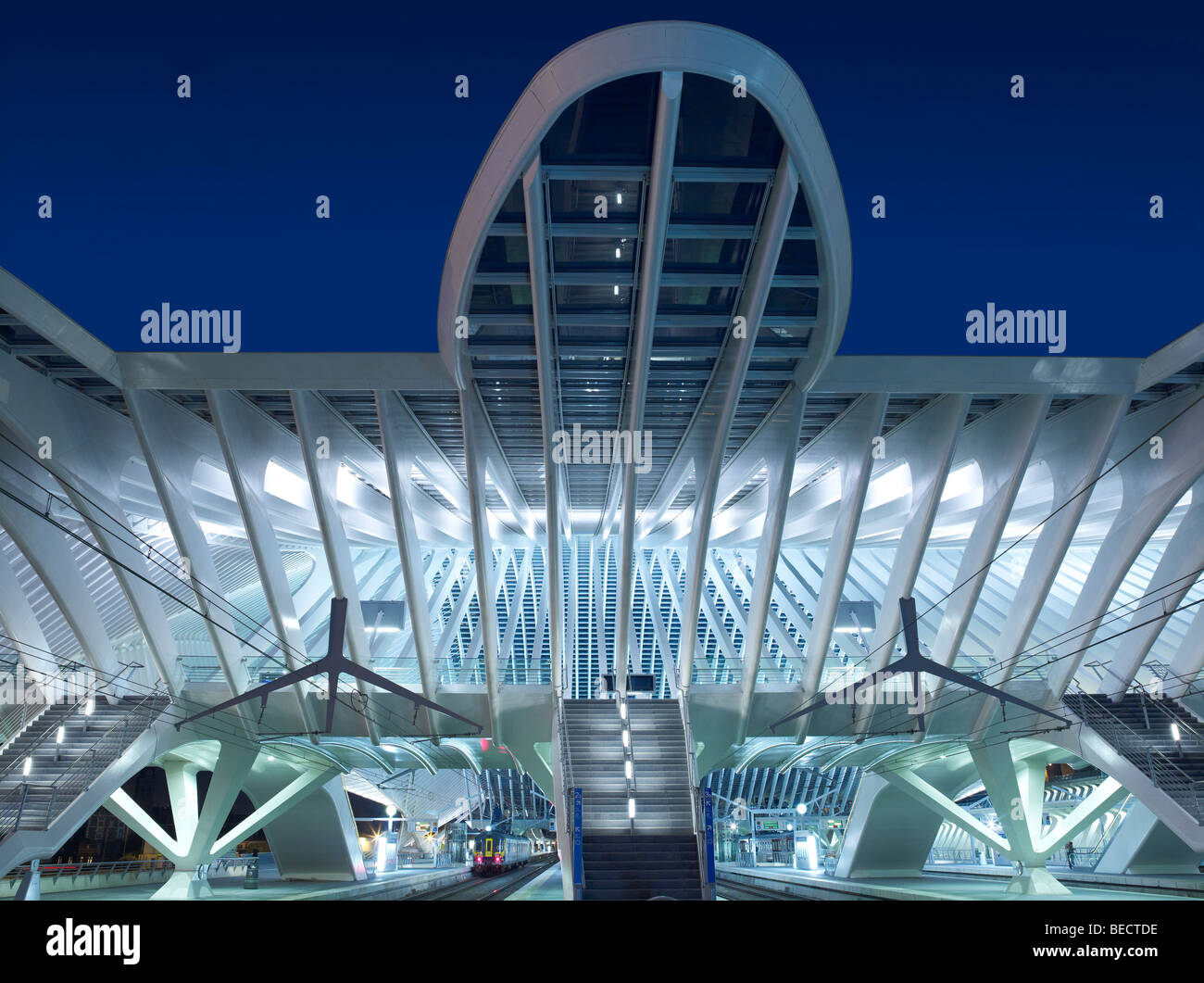 New railway station Liège-Guillemins,Belgium Stock Photo - Alamy