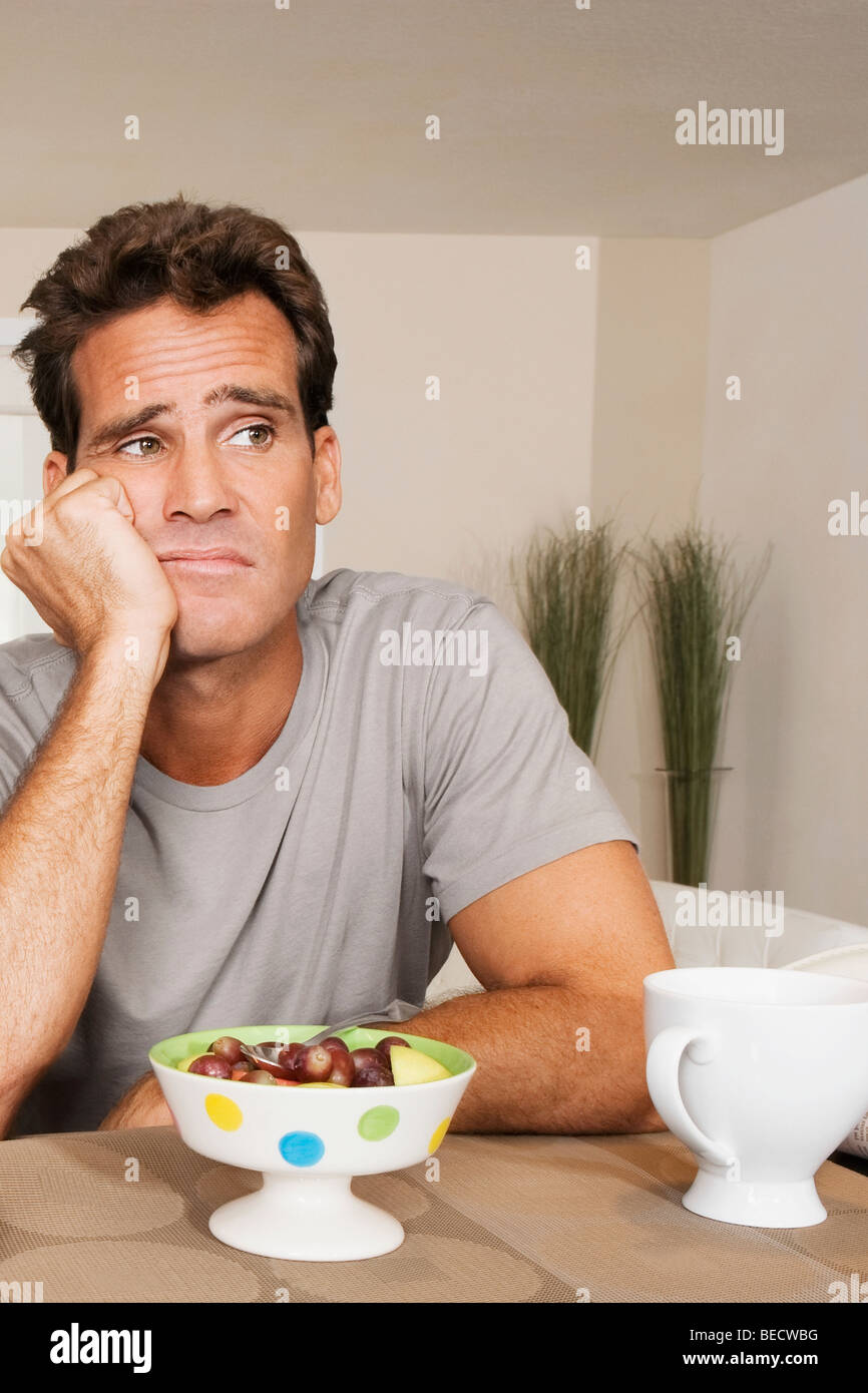 Stress man fruit hi-res stock photography and images - Alamy