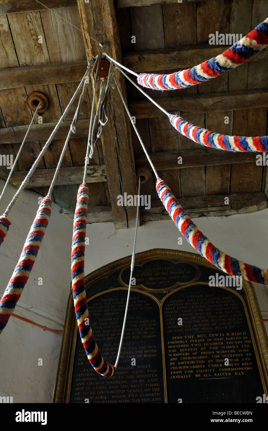 Church bell rope ropes hi-res stock photography and images - Alamy