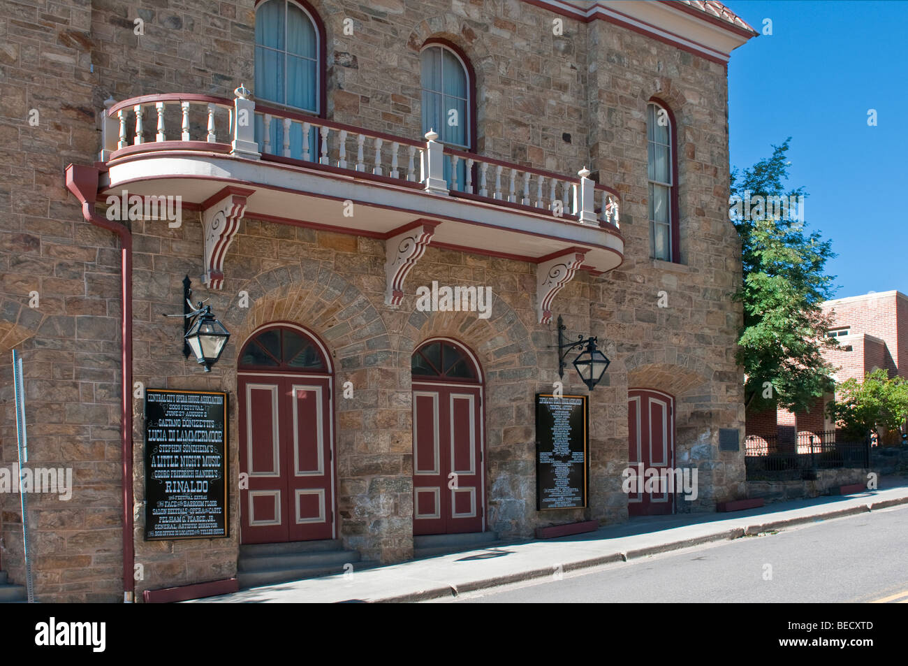 Opera House in Central City Colorado Stock Photo - Alamy